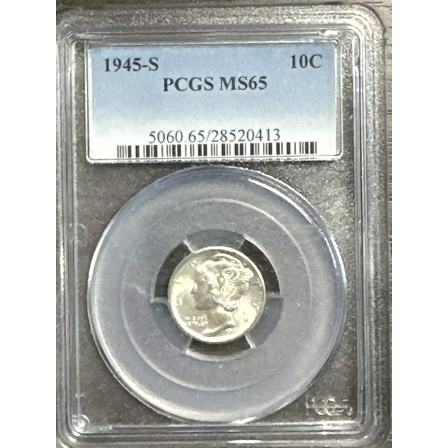 1945-S Dimes Winged Liberty Head or Mercury PCGS MS-65 - ASB Rare Coins, LLC